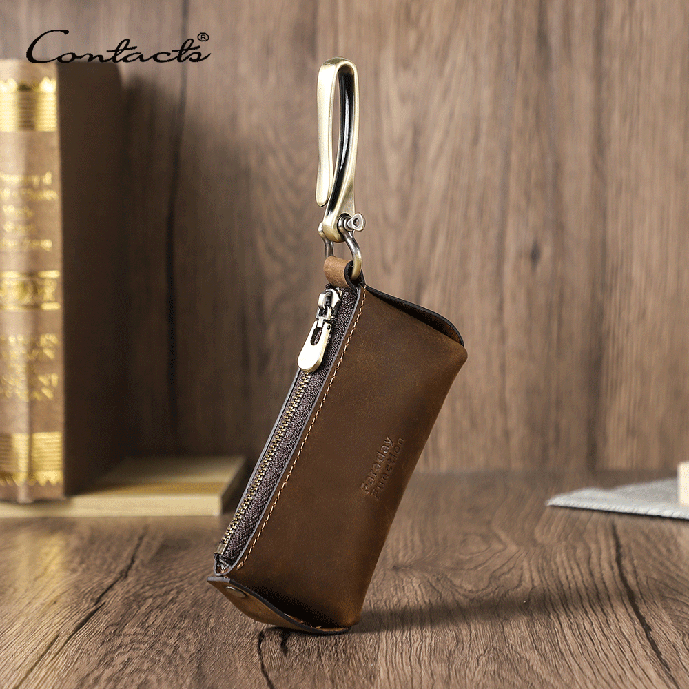 CONTACT'S กุญแจรถกระเป๋าฟาราเดย์ กระเป๋าฟาราเดย์ รถ RFID สัญญาณ Blocker ...