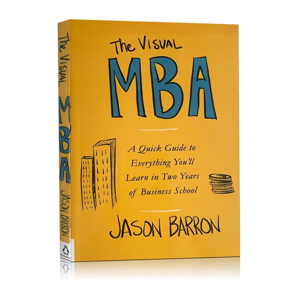 The Visual MBA By Jason Barron MBA Course Business หนังสือภาษาอังกฤษปก ...