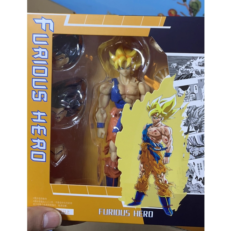 Black Hole Model Dragon Ball SHF Sun Wukong Battle Damage Goku Super ...
