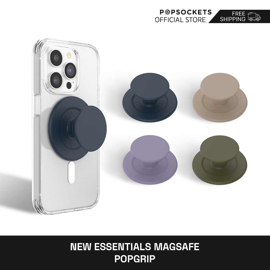 PopSockets New Essentials PopGrip | Premium Phone Grip | PopGrip | Pop Socket | Pop Sockets ...