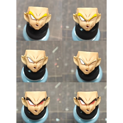 Gd shf Dragon Ball beaten face สําเร็จรูปประติมากรรมตํานาน Super Saiyan ...
