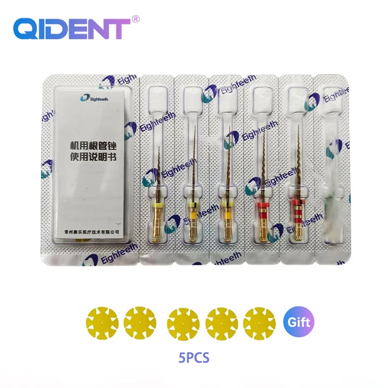 Eighteeth E-FLEX ทันตกรรม Root Canal แฟ้ม Endodontic Rotary ไฟล์ความ ...