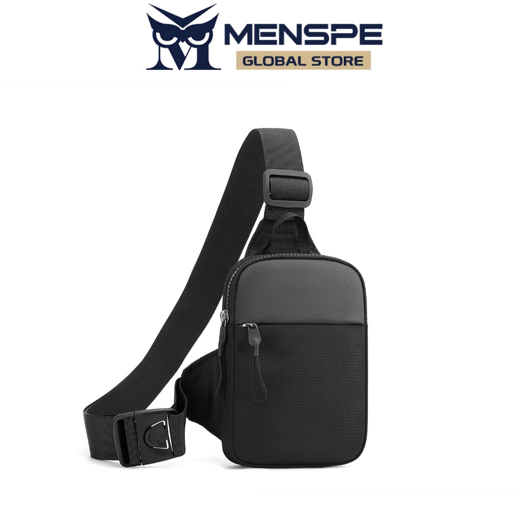 Menspe ผู้ชายแฟชั่นกระเป๋าคาดหน้าอกแสงอัลตร้ากันน้ําทนทาน | Shopee Thailand