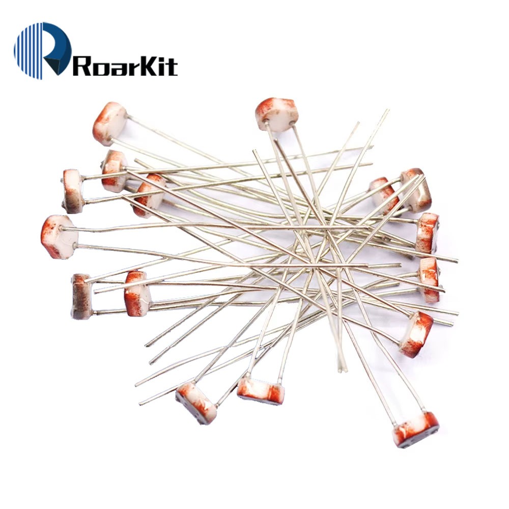 20PCS LDR Photo Light Sensitive Resistor Photoelectric Photoresistor ...