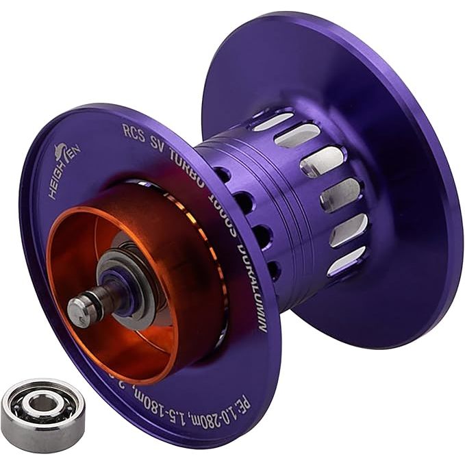 Heighten Baitcasting PE Line Deep Spool สไตล์ 2 ขั้นตอนพิเศษสําหรับ ...