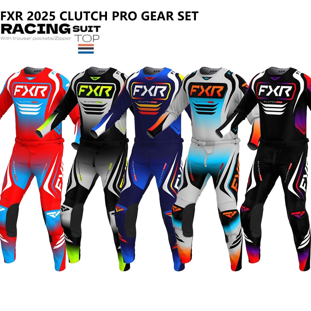 Fxr 2025 CLUTCH PRO Gear Set ชุดเสื้อและกางเกงวิบาก 2024 FXR PODIUM Mx ...
