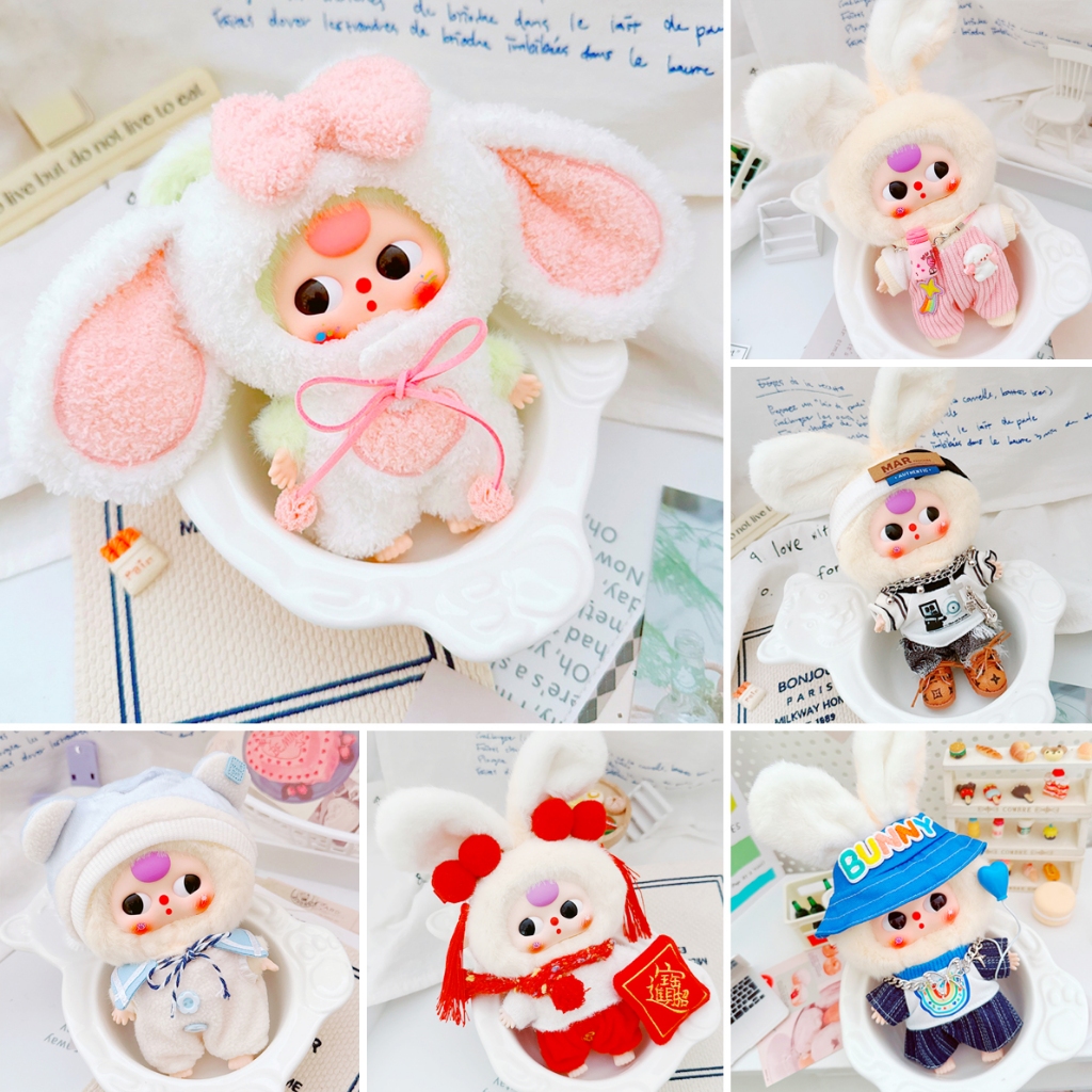 ชุด baby three macaron, ชุด baby three v3 mini, เสื้อผ้า เสื้อผ้าตุ๊กตา ...