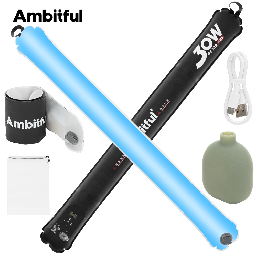 Ambitful GC30R 30W RGB ไฟหลอดเป่าลมอเนกประสงค์ | Shopee Thailand