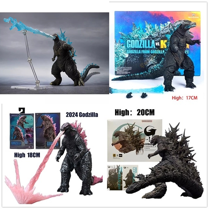 Shm Godzilla 2023 Minus One Action Figure King Kong Movable Joint Model ...