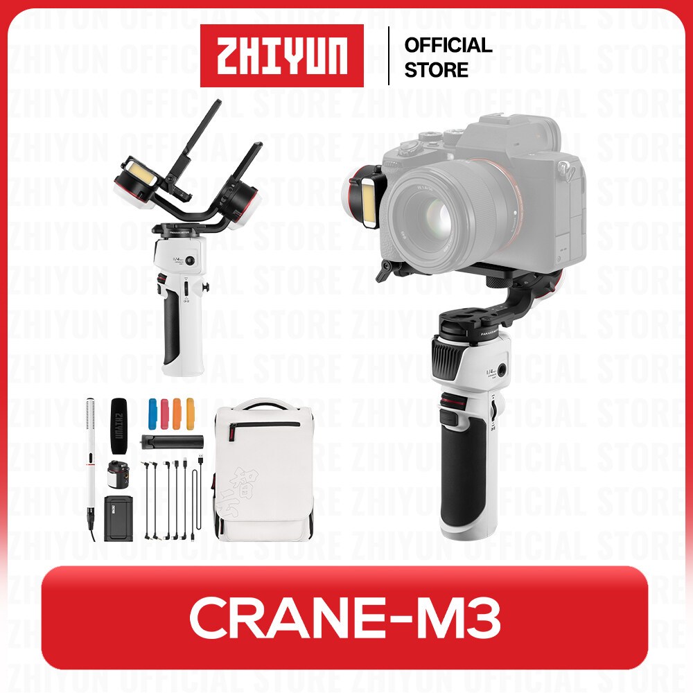 ZHIYUN Crane M3 Pro Handheld 3-Axis Stabilizer, Gimbal Stabilizer ...