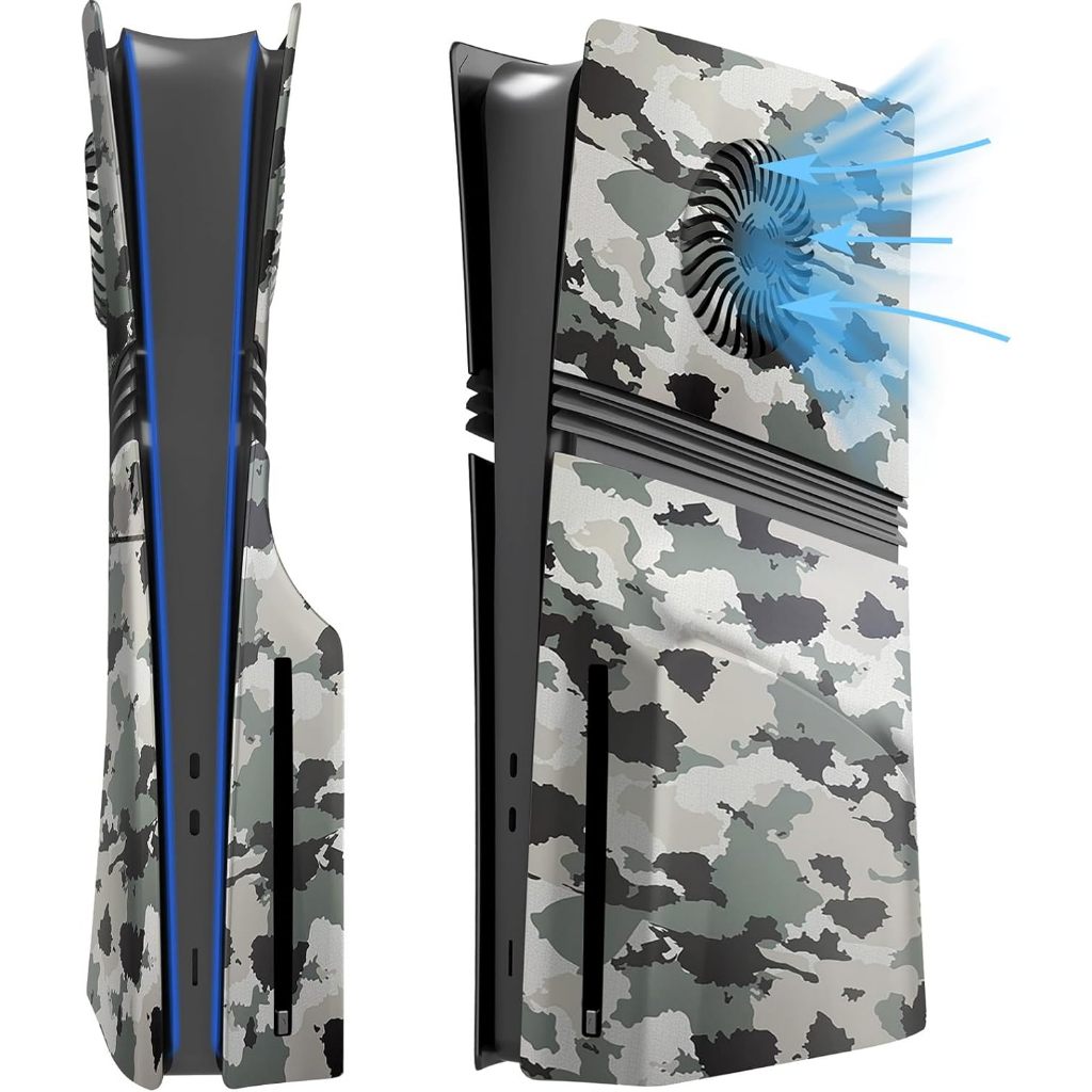 Faceplate สำหรับ PS5 Pro พร้อมช่องระบายความร้อน, Face Plate อุปกรณ์ ...