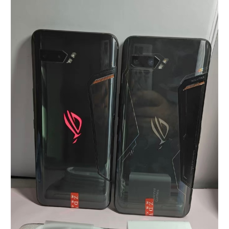 โทรศัพท์เกม Asus ROG 2 ROG 3 Dual Sim Gaming Phone Original ROG Phone 2 โทรศัพท์มือถือใหม่ 95% ...
