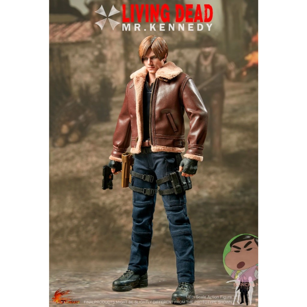 Hot Heart FD014 1/6 resident Evil Leon Scott Kennedy Jacket Suit Action ...