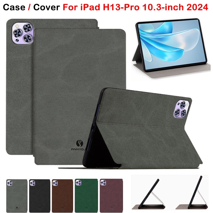 สําหรับ Hanzhong iPad H13-Pro 10.3 นิ้ว 2024 คุณภาพสูง PU หนังกันกระแทก ...