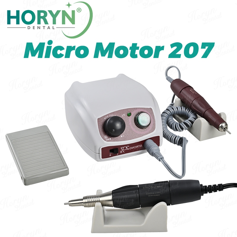 65w DENTAL LAB STRONG 207 Micromotor 102L/E ประเภท Handpiece 35000/ ...