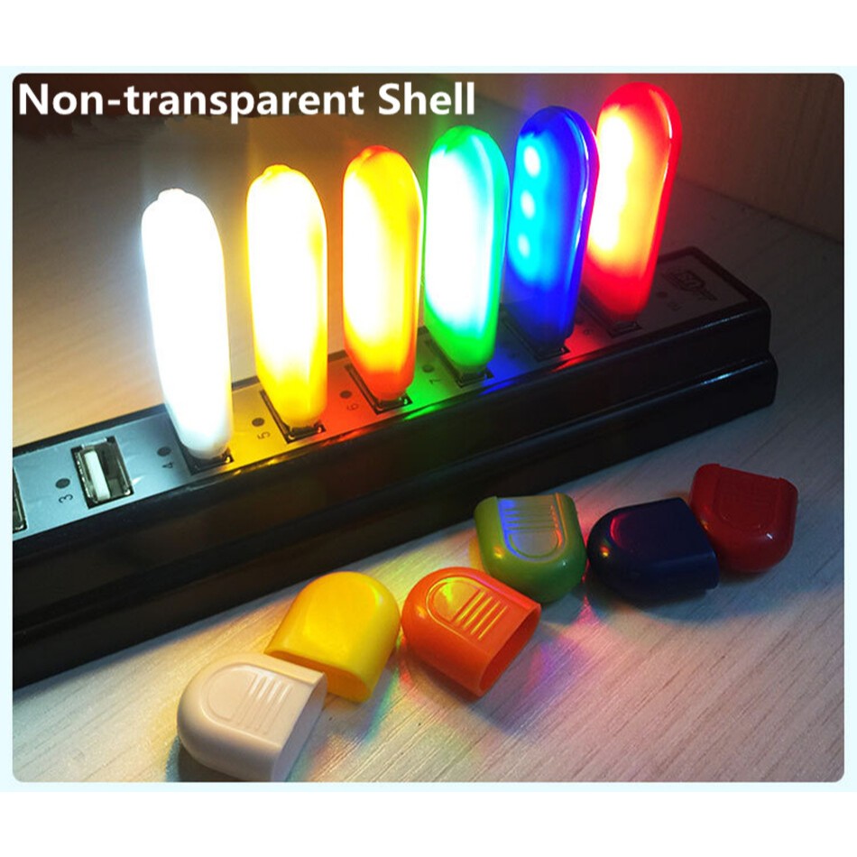 Led Usb Night Light แบบพกพา 5V สําหรับโคมไฟ 3Leds 1 Bank Powered 5W ...