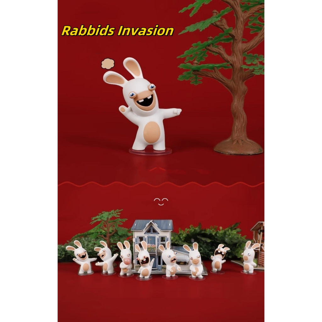 Rabbids Invasion Handmade Serise Blind Boxs Collection | Shopee Thailand