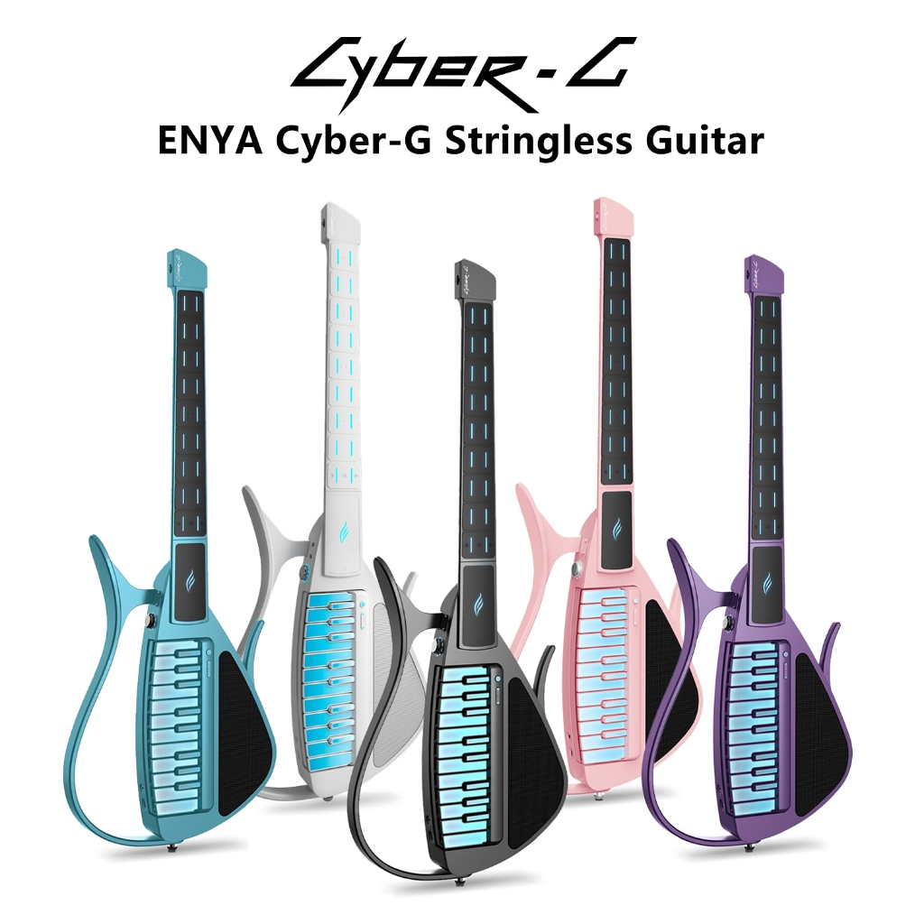 ใหม่ENYA Cyberg Stringless Guitar เล่นอัจฉริยะ One Man Band180 ° String ...