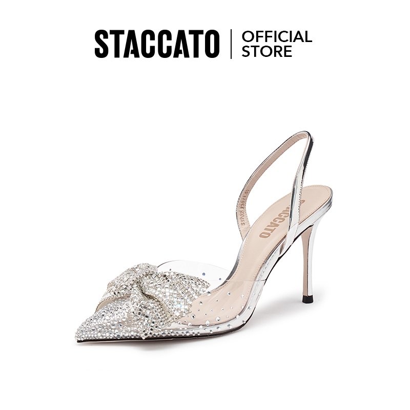 Staccato Women's Stiletto Court Shoes รองเท้าคัทชู 3"รองเท้าส้นเข็ม หัว ...