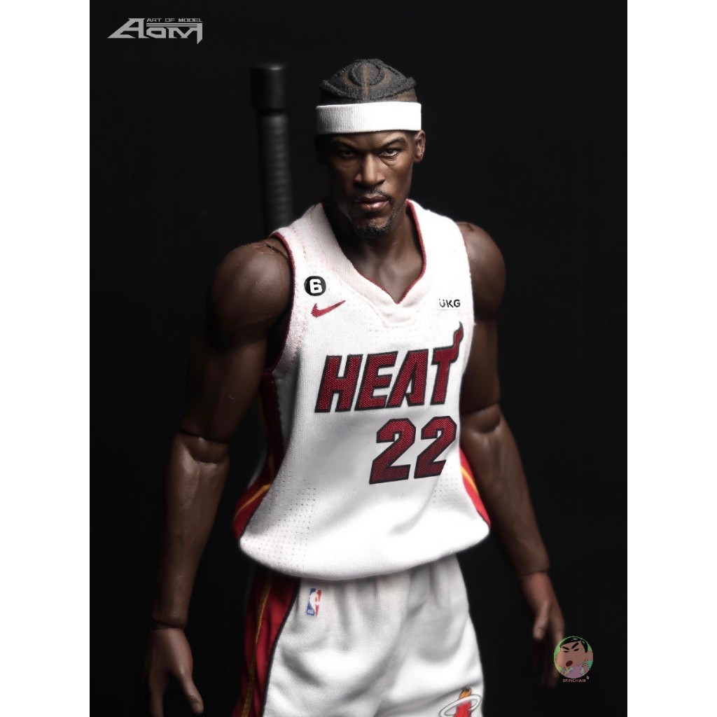 AOM TOYS Studio 1/6 NBA Jimmy Butler 2 Head Ver Action Figure | Shopee ...