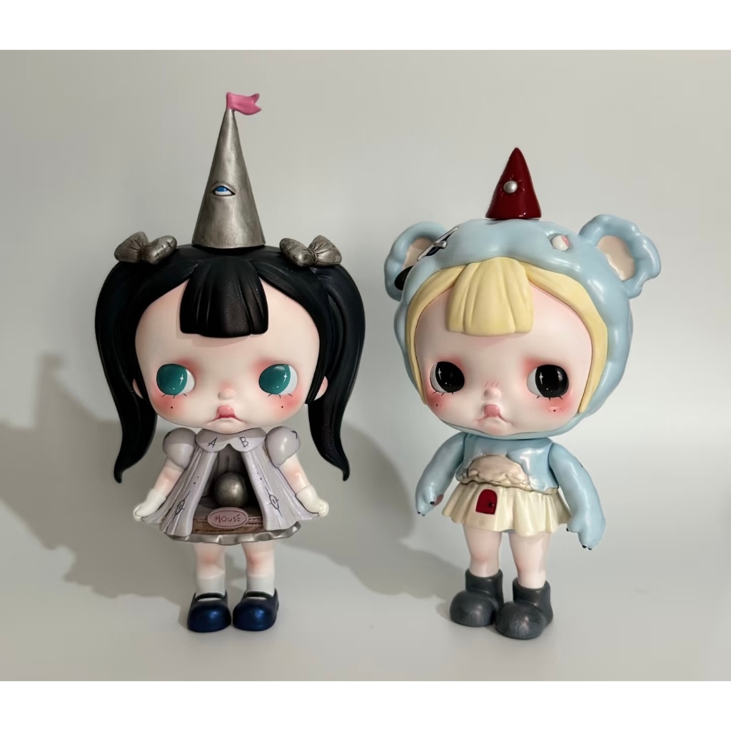 ต้นฉบับอย่างเป็นทางการ POPMART TINYTINY THE PROLOGUE Series โทรศัพท์มือถือเกมงานแต่งงาน B7B3 ...