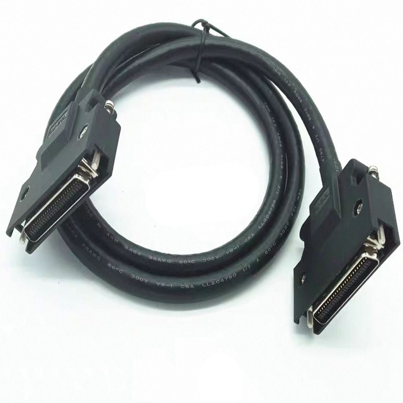 1 PC 1 M SCSI 50 SCSI 50 Pin Male Signal Terminal Breakout Data Cable ...