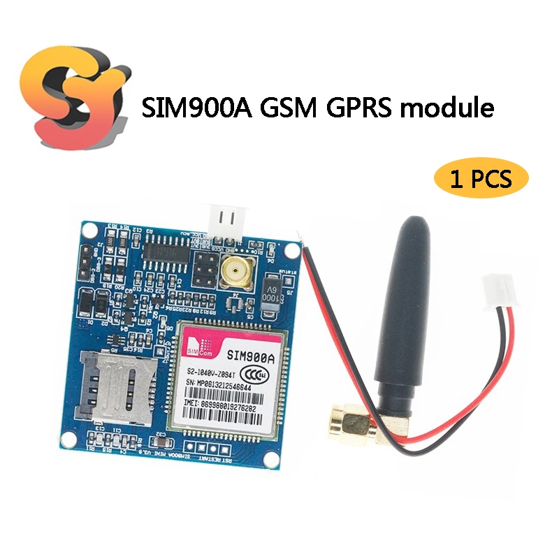 [อุปทานสต็อกพร้อม] Sim900a โมดูลกระดานพัฒนาข้อความ GSM GPRS STM32 การส่งข้อมูลแบบไร้สาย Super ...