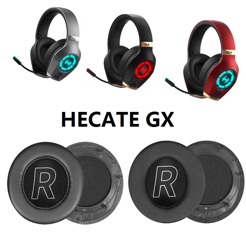 แผ่นรองหูฟังสําหรับหูฟัง Edifier HECATE GX แผ่นรองหูฟังทดแทน หมอนรองหู ที่ครอบหู ที่ครอบหูแบบ ...