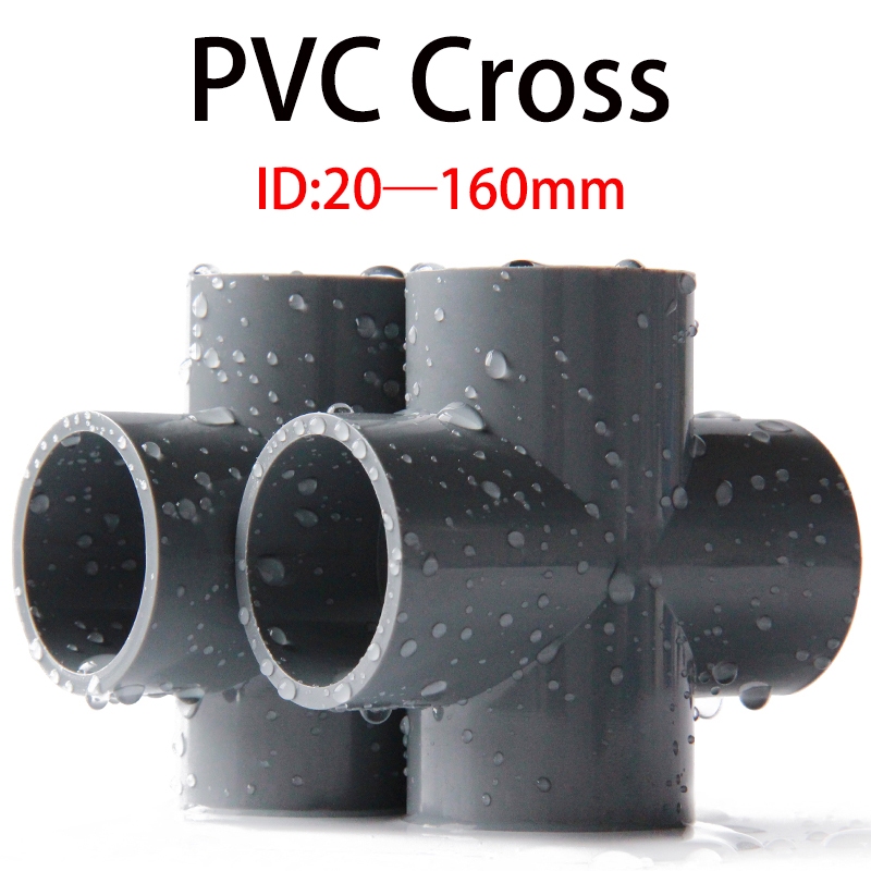Pvc Four-Way Joint Upvc Equal เส้นผ่านศูนย์กลาง Four-Way Joint พลาสติก ...