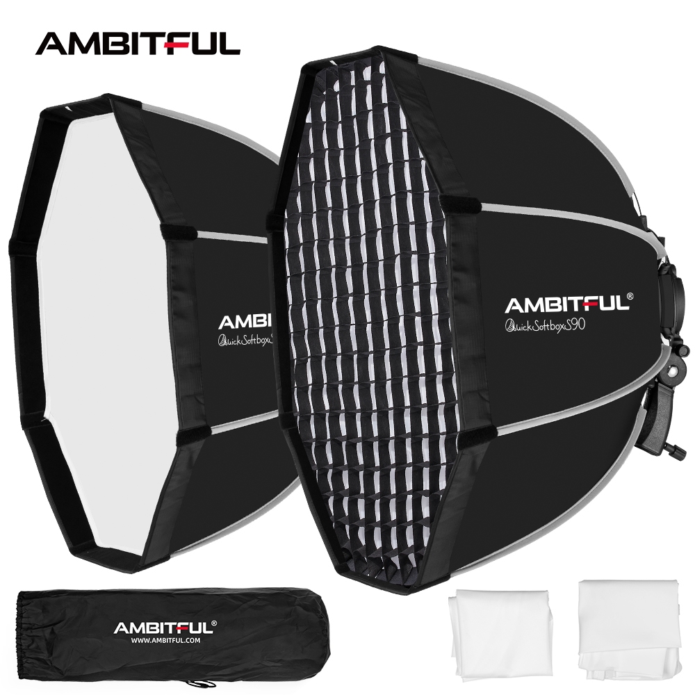 Ambitful Quick Release Softbox 65/90 สําหรับถ่ายภาพขาตั้งกล้อง Octagon ...