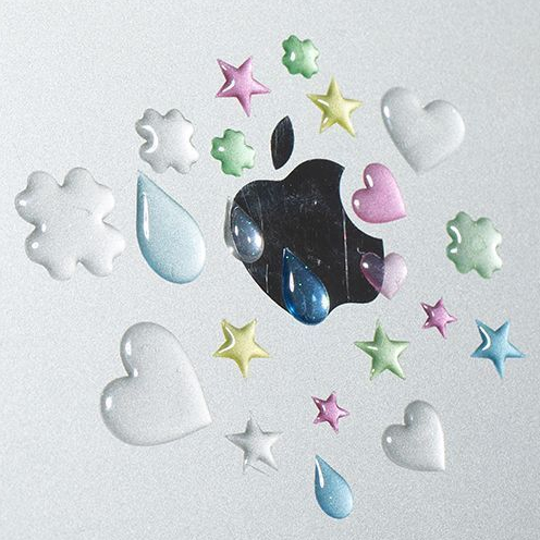 โอยา | 3d Raindrop Glitter สติกเกอร์สามมิติ Love Star สติกเกอร์คริสตัล ...