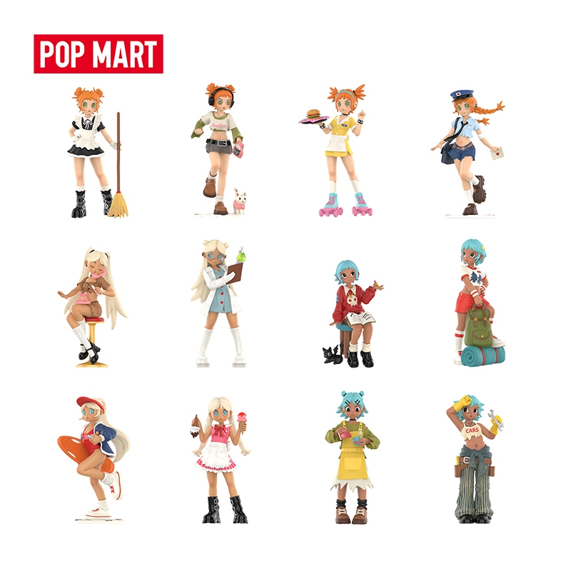 POP MART Peach Riot Rush Hour Series Figures (Whole Set) | Shopee Thailand