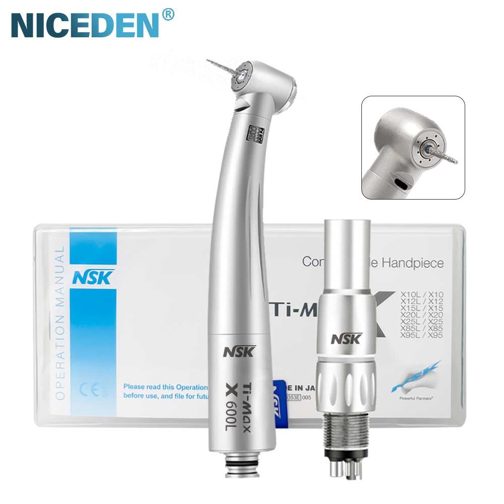 Niceden Nsk Type High Speed Turbine Dental Handpiece Kit Ti Max X600l ...