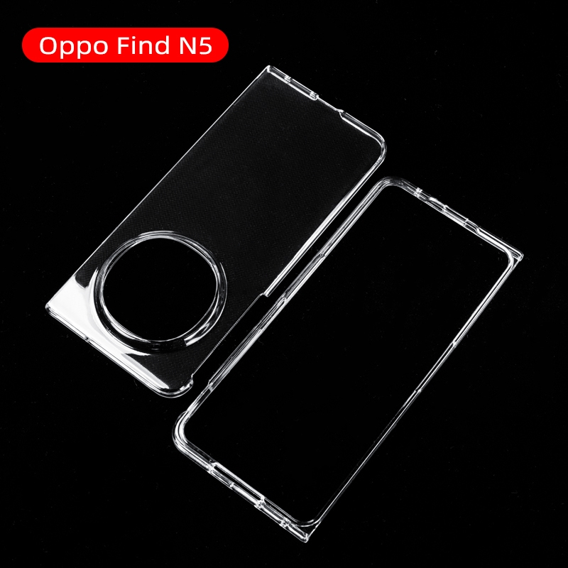 เคสใสสําหรับ OPPO Find N5 N3 Casing Ulth thin Clear Hard PC เคสกันกระแทก | Shopee Thailand
