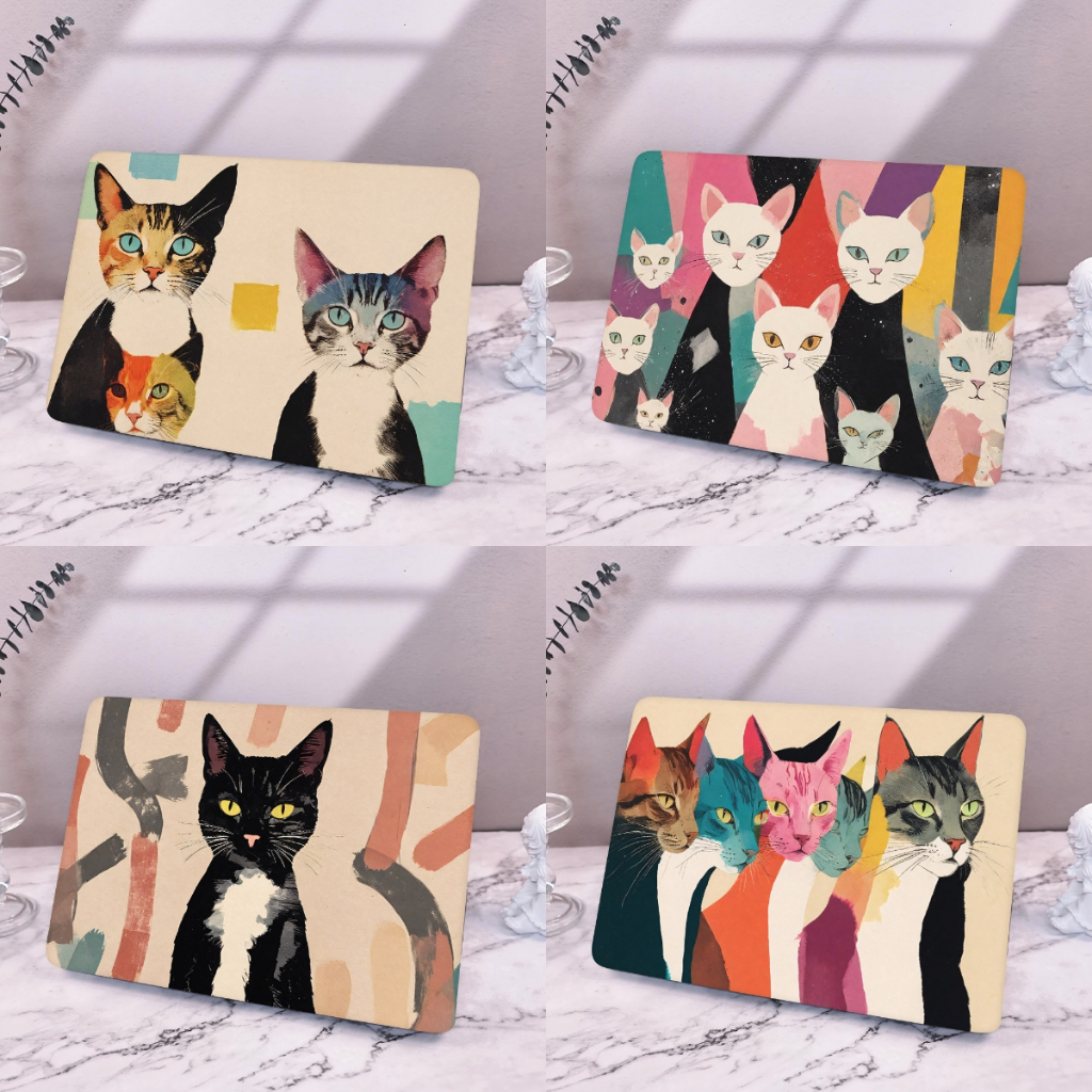 Mew Cat พิมพ์ Hard case สําหรับ MacBook 2025 M4 A3240 A3241 กรณี 2025 ...