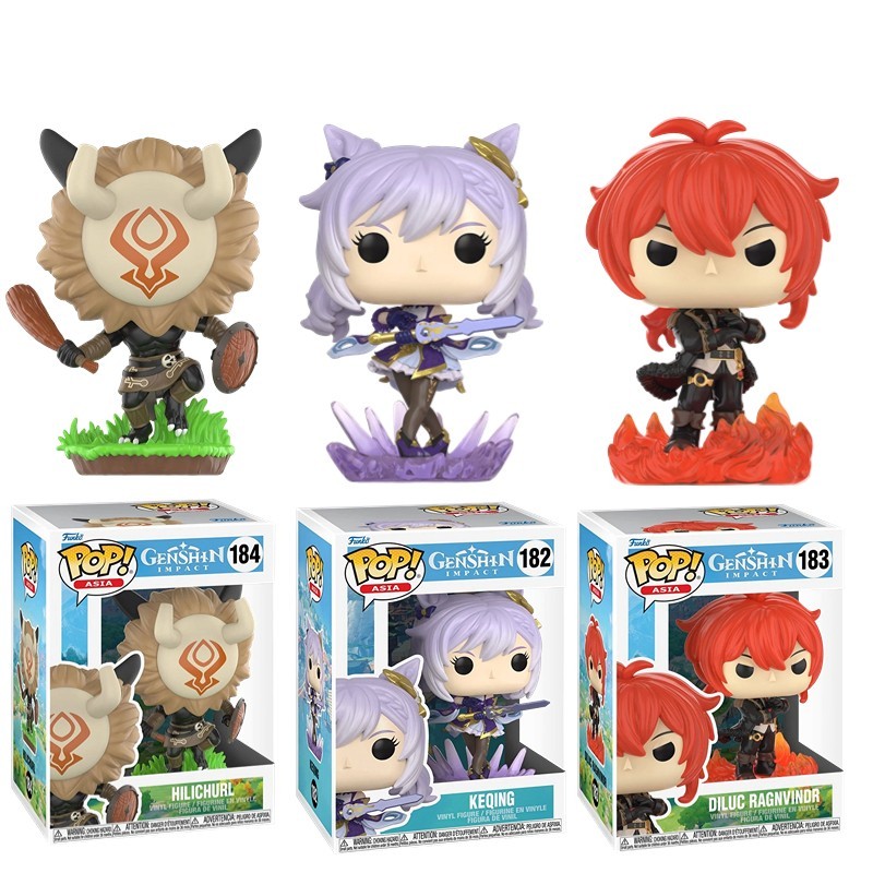 Funko POP Genshin Impact Genshin Impact แกะสลัก Sunny Di Luke Chuchuman ...