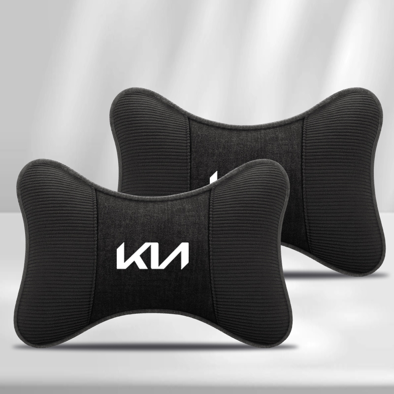 ฤดูหนาว Plush Headrest หมอนรองคอรถหัวคอหมอนสําหรับ Kia Ceed Rio K2 K3 ...