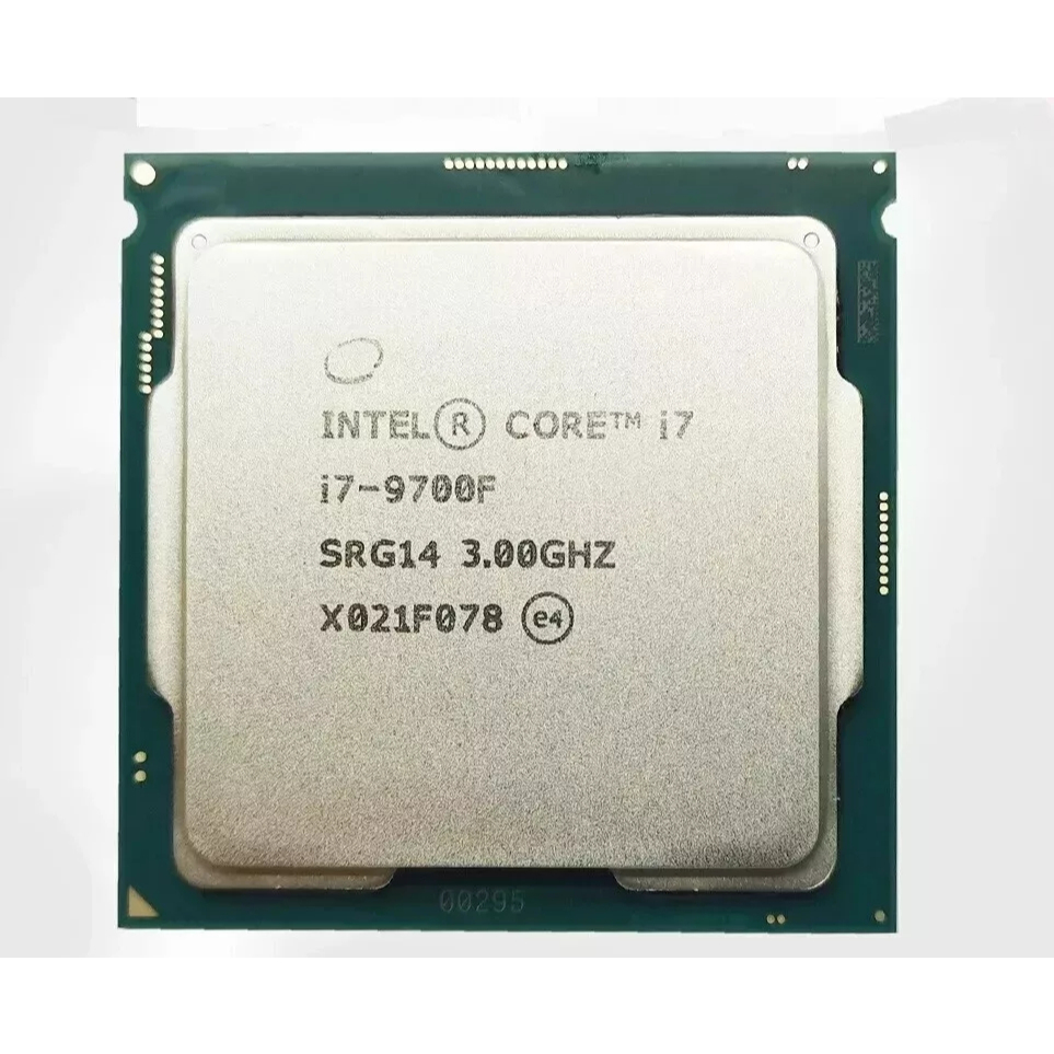 Core i7 9700F 9700 F LGA 1151 9th Gen CPU โปรเซสเซอร์ งานเรียงเต็มที่ ...