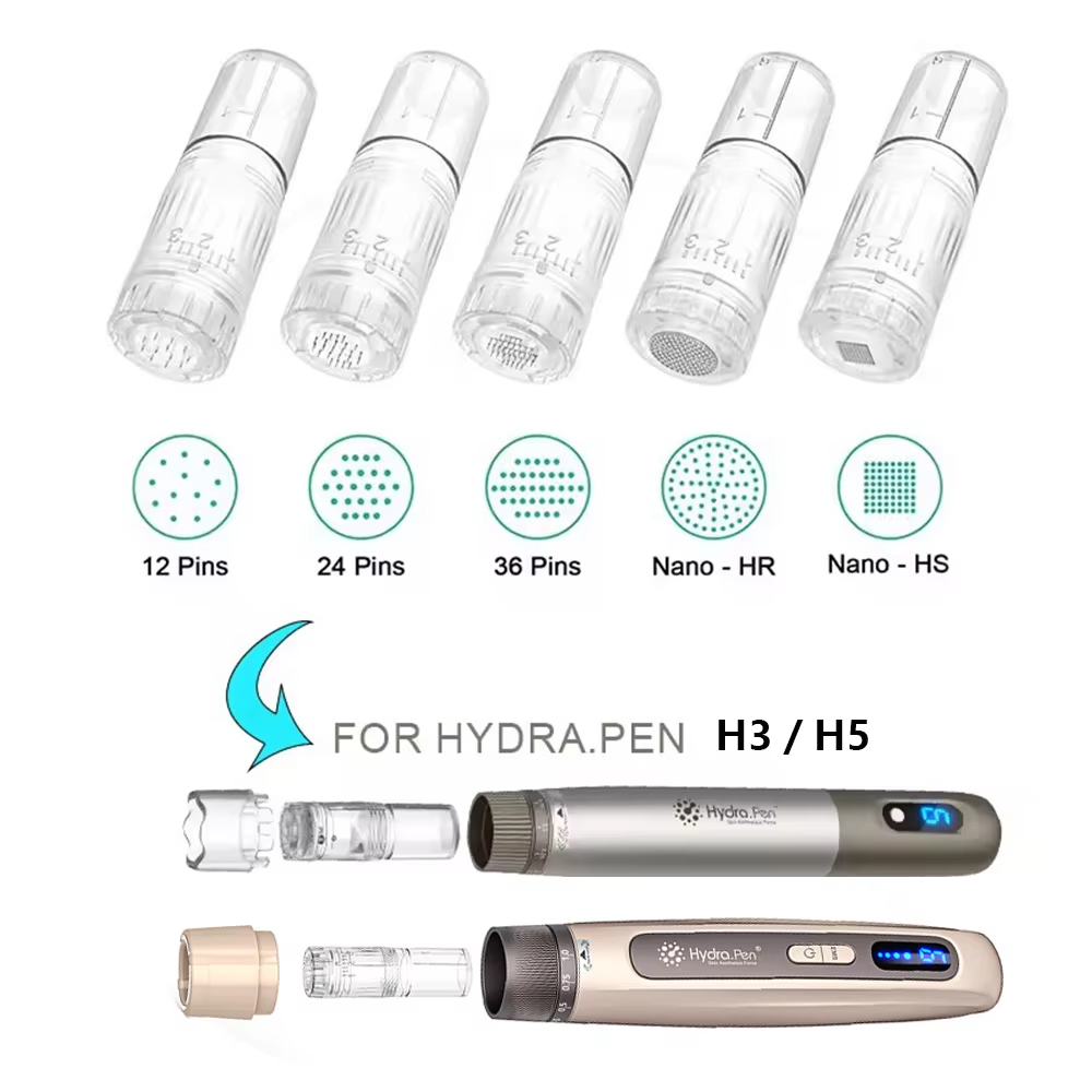 ตลับเข็ม Hydra Pen H3/H5 - เข็ม Microneedle ทดแทน HydraPen ดั้งเดิม (10 ...