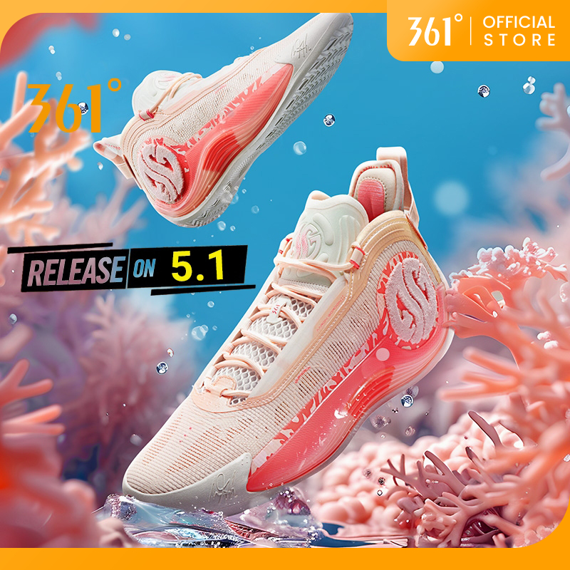 361 Degrees Ag4 Soar รองเท้าบาสเก็ตบอลชาย ทนทานต่อการสึกหรอ 672341104 | Shopee Thailand