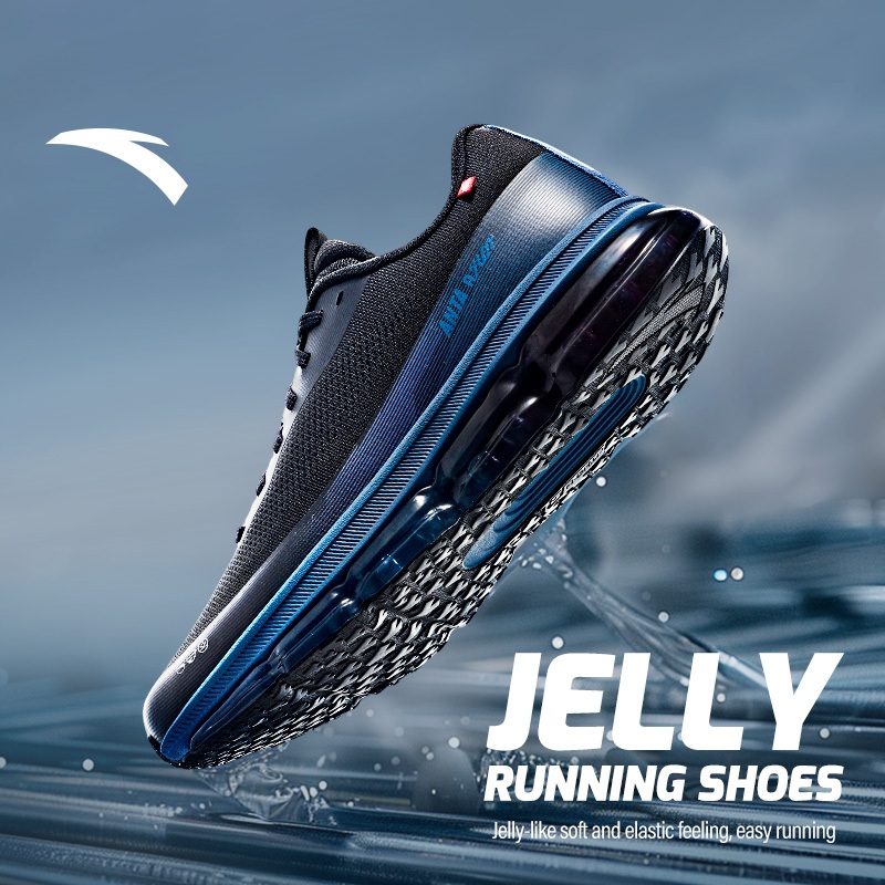 ANTA A-JELLY รองเท้าวิ่งผู้ชาย ยืดหยุ่น กันน้ำ เหมาะสำหรับเดิน ฟิตเนส ...