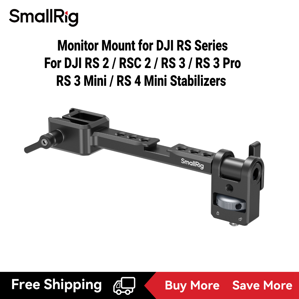 Smallrig Monitor Mount สําหรับ DJI RS 4 Mini / RS 3 Mini / RS 3 / RS 3 ...