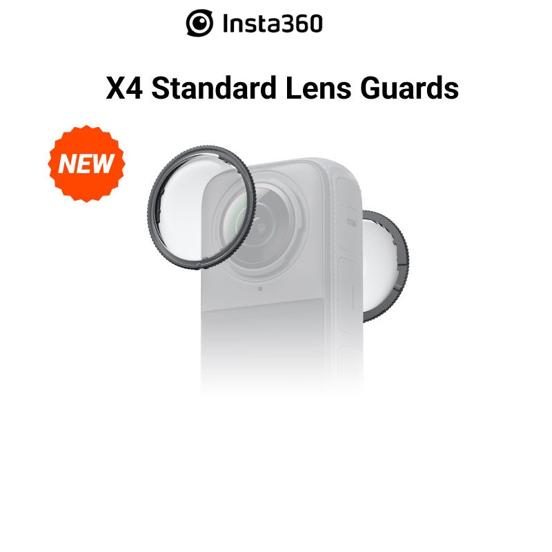 【Original New】Insta360 X4 Standard Lens Guards Detachable design, lens ...