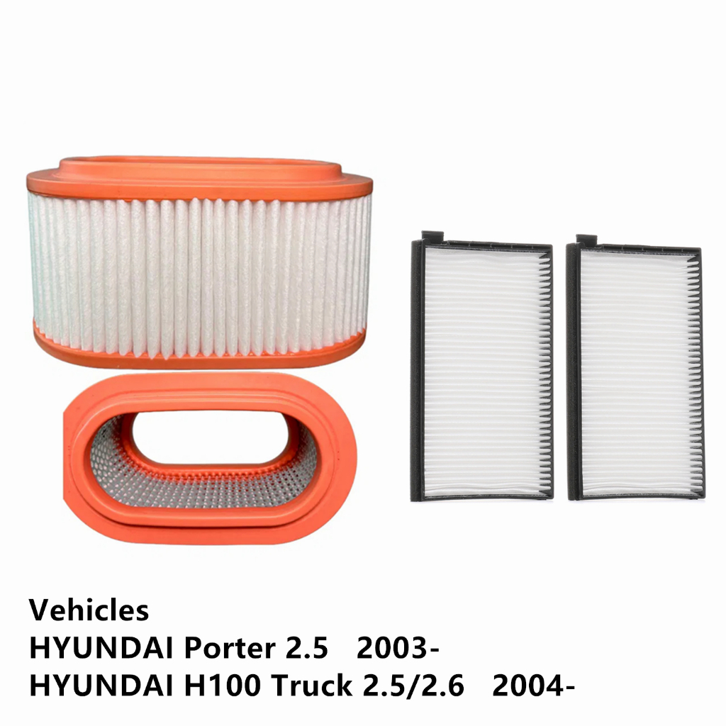 กรองอากาศ+กรองแอร์สําหรับ HYUNDAI Porter H100 Truck 28113-4F000 ...