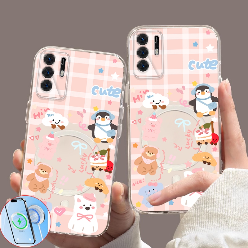 Case สำหรับ OPPO Reno 6 4กรัม OPPO A16 Reno 6Z 5กรัม ren6 Z 5กรัม ...