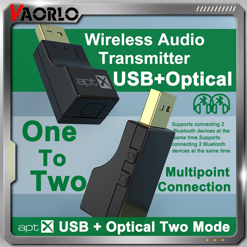 Usb Optical Wireless Bluetooth Transmitter 2 in 1 Audio Transmitter ...
