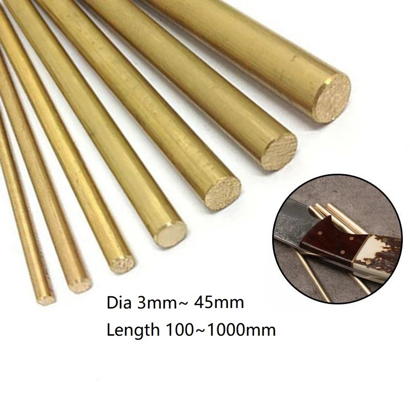 Diameter 3-45mm Length 100-1000mm Hardware Brass Round Bar Rod ...