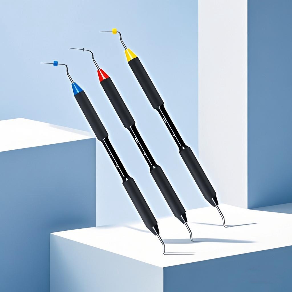 3 ชิ้น/เซ็ตทันตกรรม Endo Buchanan มือ Plugger 3 ขนาด Root Canal Filler NiTi สแตนเลสเคล็ดลับเติม ...