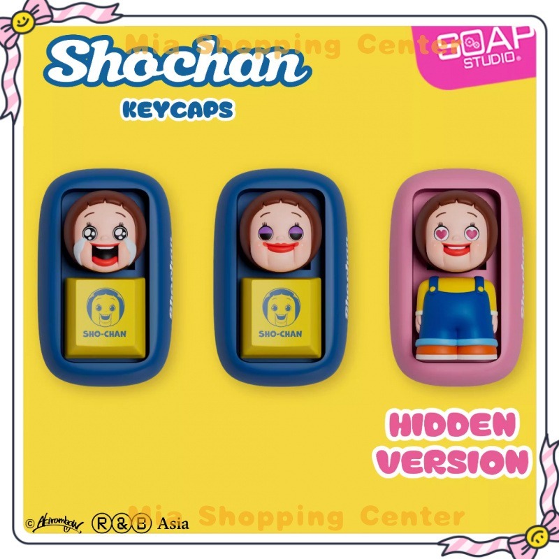 Soap STUDIO SHO-CHAN Chanzi Chanzi Keycap Chanzi Family ตุ๊กตารูปตุ๊กตา ...