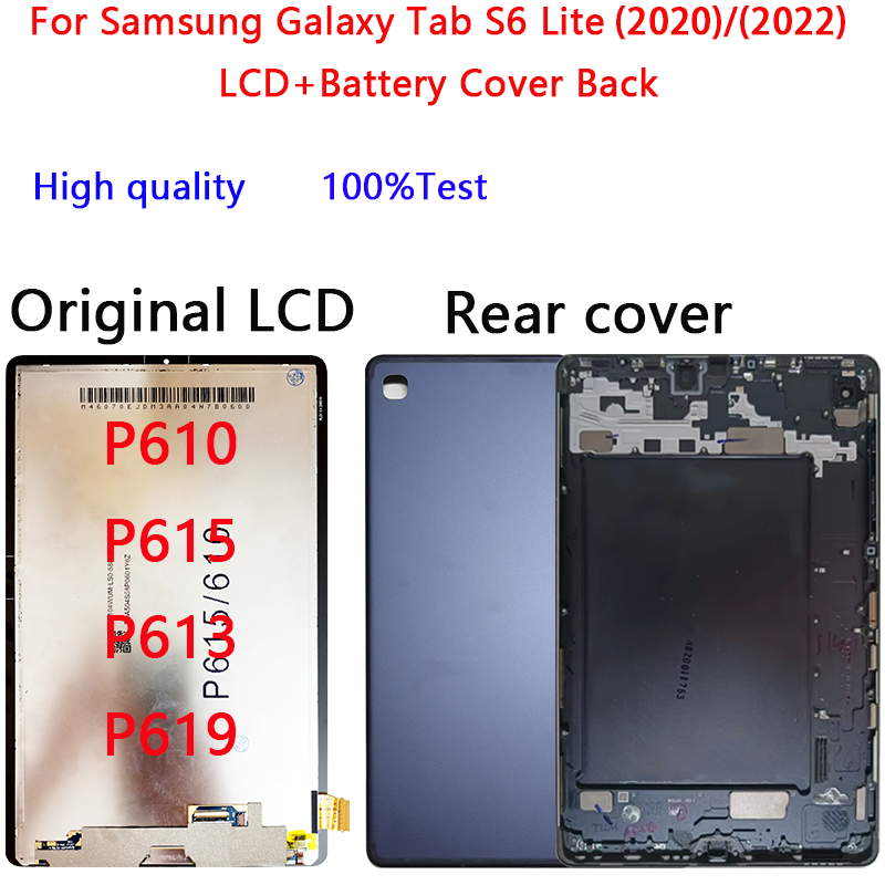 10.4 "Original สําหรับ Samsung Galaxy Tab S6 Lite P610 P615 P613 P619 ...